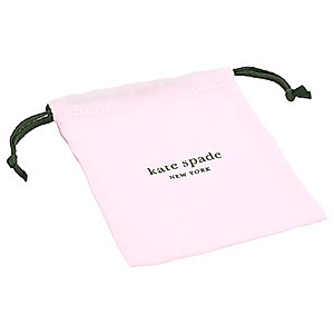 Kate Spade New York That Sparkle Round Earrings Clear/Rose Gold One Size