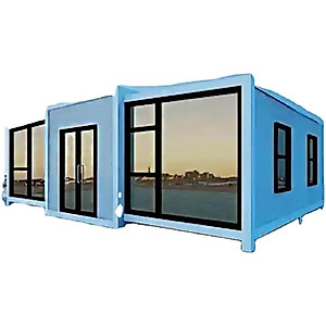 Foldable Modular Tiny Home 20ft/40ft Prefabricated Container House with Bathroom & Kitchen