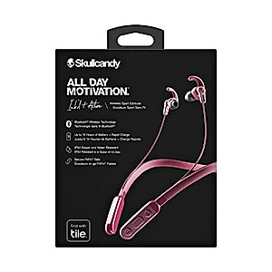 Skullcandy Ink'd+ Active Wireless In-Ear Earbud - Deep Red