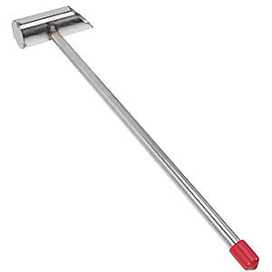 Luxshiny Marshmallow Spoon Sugar Spoon Long Handle Stainless Steel Cotton Candy Scoop for Cotton Candy Floss Machine Marshmallow Machine Spare Parts