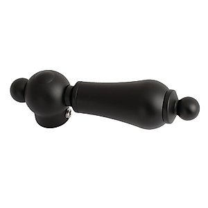 Kingston Brass KBH1600AL Metal Lever Handle, 3/8″ X 16PT, Matte Black