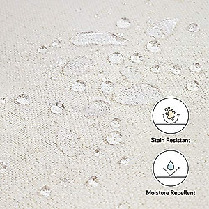 Tuba Extra Wide Swivel Glider in Eco-Performance Fabric | Water Repellent & Stain Resistant