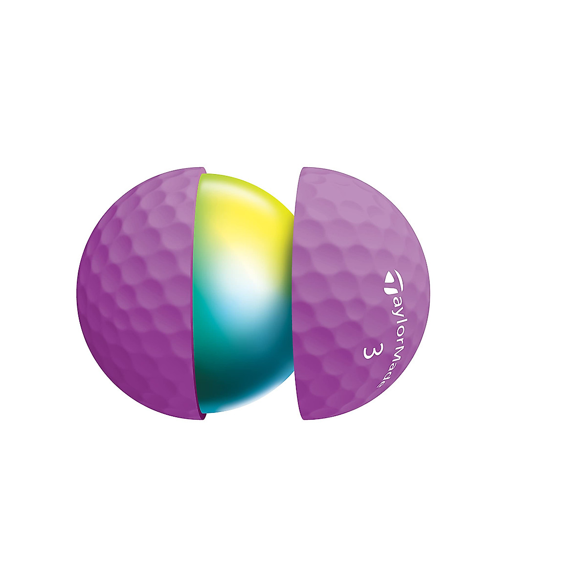 TaylorMade Women's Kalea Golf Ball, Purple, One Size