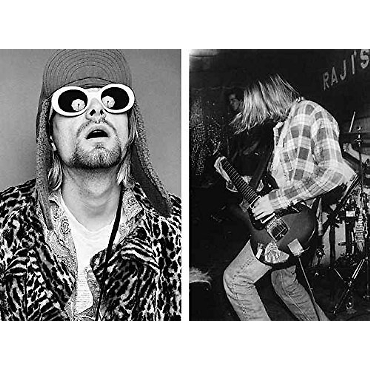 FEISEDY Sunglasses White Oval Clout Goggles for Women Men Retro Round Trendy Rimmed Clueless Costume Frame B2253