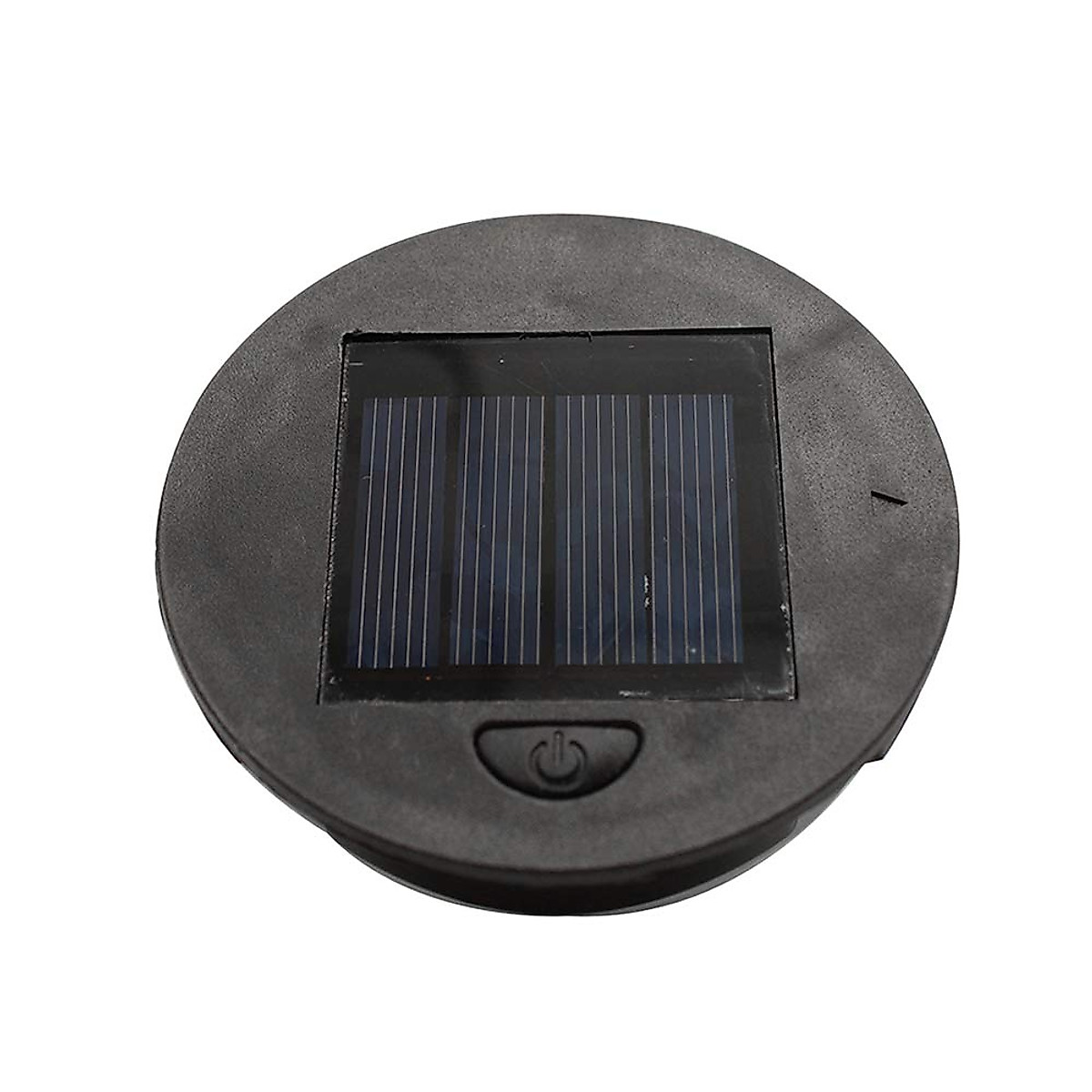 BWWNBY 2Pack Solar Lights Replacement Top LED Solar Panel Lantern Lid Lights Bulb Replacement Part for Outdoor Hanging Lanterns DIY Table Lights Garden Patio Decor