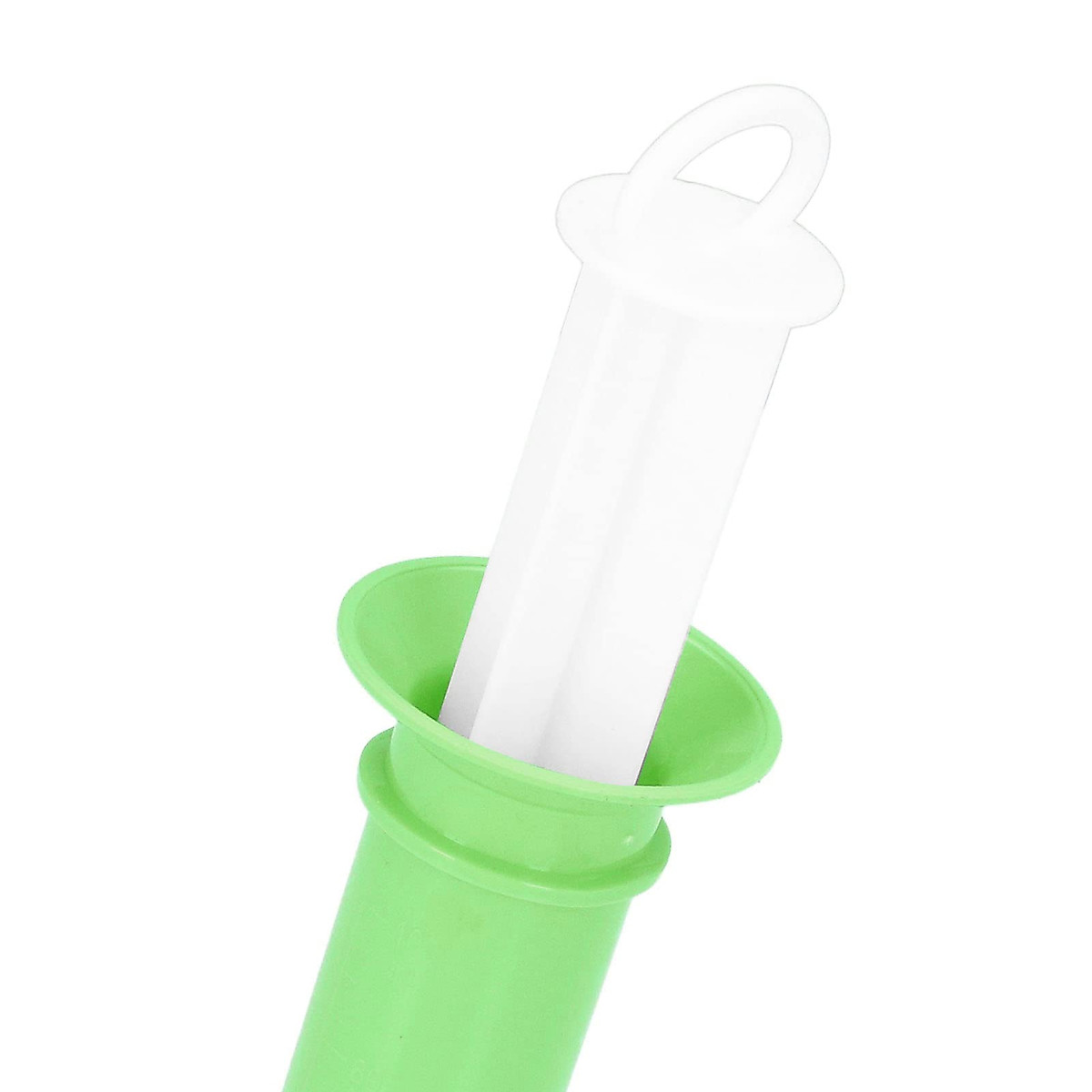 Baby Food Pouch Maker Reusable Pure Color Pouches Toddler Fruit Squeeze Puree Filler for Kids (Green)