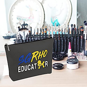 Sigma Gamma Rho Makeup Bag Gift Sigma Gamma Rho 1922 Sgrho Educator Sgrho Teacher Gift (Sgrho Educator bag)