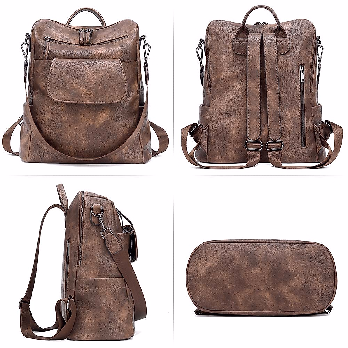 CLUCI Backpack Bundles with Crossbody Purse