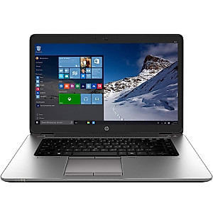 HP EliteBook 850 G2 15.6in Laptop, Core i5-5300U 2.3GHz, 8G RAM, 256GB Solid State Drive, Windows 10 Pro 64Bit (Renewed)