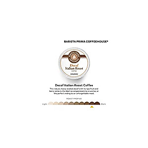 Keurig Barista Prima Coffeehouse Decaf Italian Roast Coffee K-Cups (48-Count)