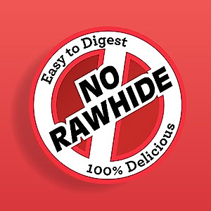 DreamBone Mini Chews With Real Chicken 24 Count, Rawhide-FreeChews For Dogs