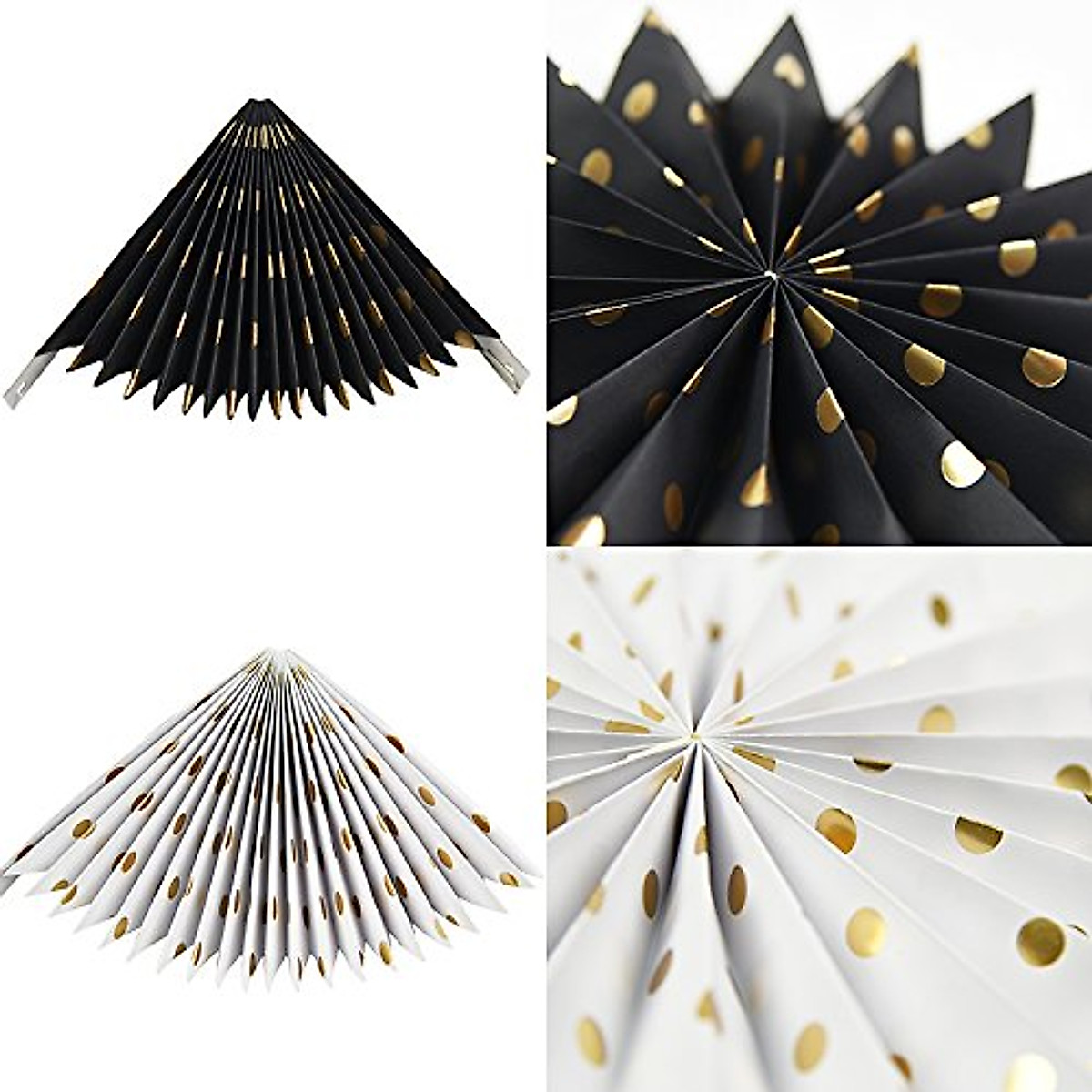 Birthday Decorations Black Happy Birthday Banner Paper Flowers Tissue Paper Pom Poms Paper Lanterns Paper Fans for Birthday Party