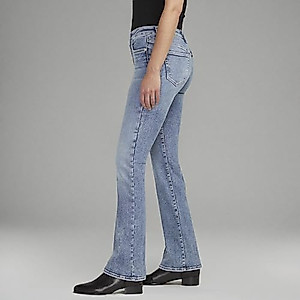 JAG Jeans Women's Forever Stretch High Rise Bootcut Jeans, Jet Ski, Large