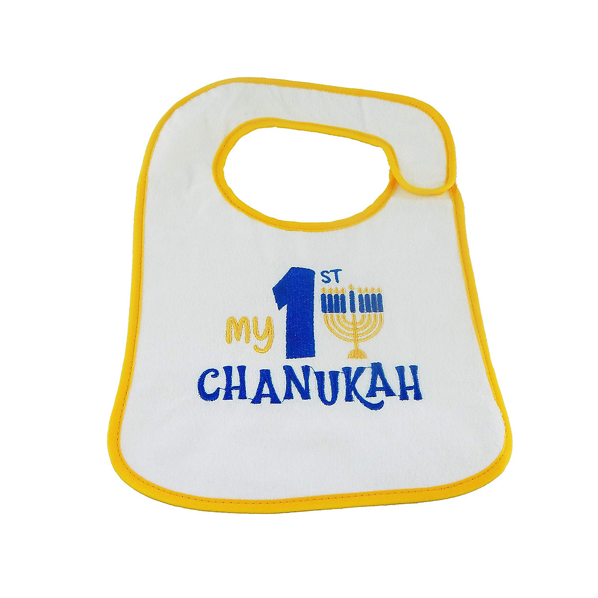 Hello Baby Wonder First Chanukah, Passover, Purim, & Birthday Bib Set - 4pk
