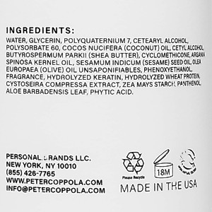 Peter Coppola A-keratin Smoothing Styling Treatment -straightening Cream Gently Detangles Hair, Seals Split Ends, Eliminates Frizz, And Speeds Up Styling Time Leaving Hair Smooth And Soft (5 Oz)