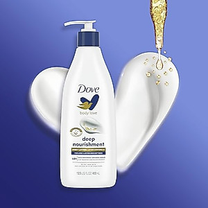 Dove Body Love Moisturizing Body Lotion Intense Care Pack of 3 for Rough or Dry Skin Softens and Smoothes 13.5oz