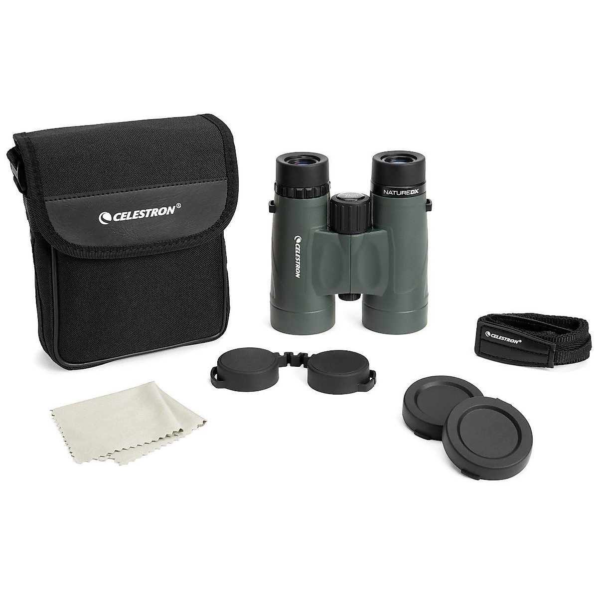 Celestron – Nature DX 10x42 Binoculars – Outdoor and Birding Binocular – Fully Multi-Coated with BaK-4 Prisms – Rubber Armored – Fog & Waterproof Binoculars – Top Pick Optics