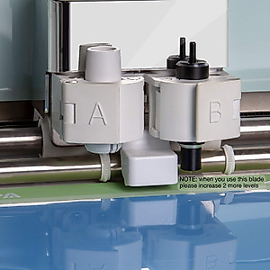 Explore Deep Cut Housing with DeepCut Blade Compatible with Cricut Explore Air one/Air 2/ Air 3 Cricut Maker/Maker 3 Cutting Machine