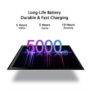FHD Laptop Computer with Touchscreen, 2 in 1 Tablet PC 10.1 inch Android 10.0GMS, 4GB RAM, 64GB ROM Storage Tablet PC with Keyboard, Stylus,5000mAh Battery, 4G Cellular Tablet with Dual Sim Card Slot