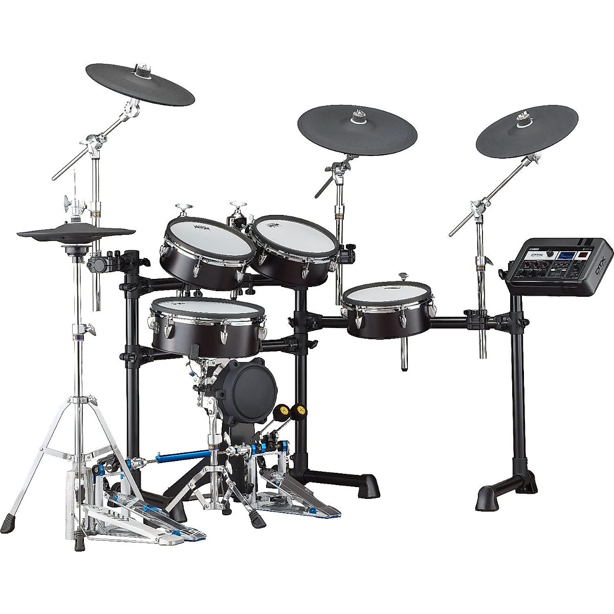 Yamaha DTX8K-M Electronic Drum Set w/Mesh Pads, Black Forest