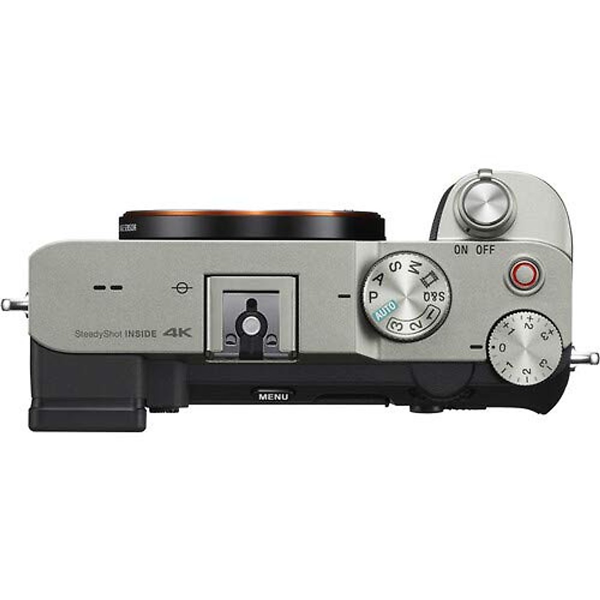 Sony Alpha a7C Mirrorless Digital SLR Camera Body Only Video Bundle (Silver ILCE7C/S) + LED Video Light + Microphone + Extreme Speed 64GB Memory (20pc Bundle)