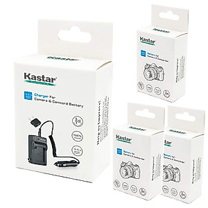 Kastar Battery (3-Pack) and Charger Kit for Nikon EN-EL19, MH-66 work with Nikon Coolpix S32, S100, S2500, S2600, S2700, S2750, S2800, S3100, S3200, S3300, S3400, S3500, S3600, S4100, S4150, S4200, S4300, S4400, S5200, S5300, S6400, S6500, S6600, S6700, S