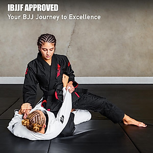 Elite Sports Ultra-Light Women's BJJ GI - IBJJF Jiu-Jitsu GI for Girls and women (See Special Sizing Guide)