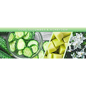 Smoke Odor Exterminator Candle, 13oz jar, Cool Cucumber & Honeydew