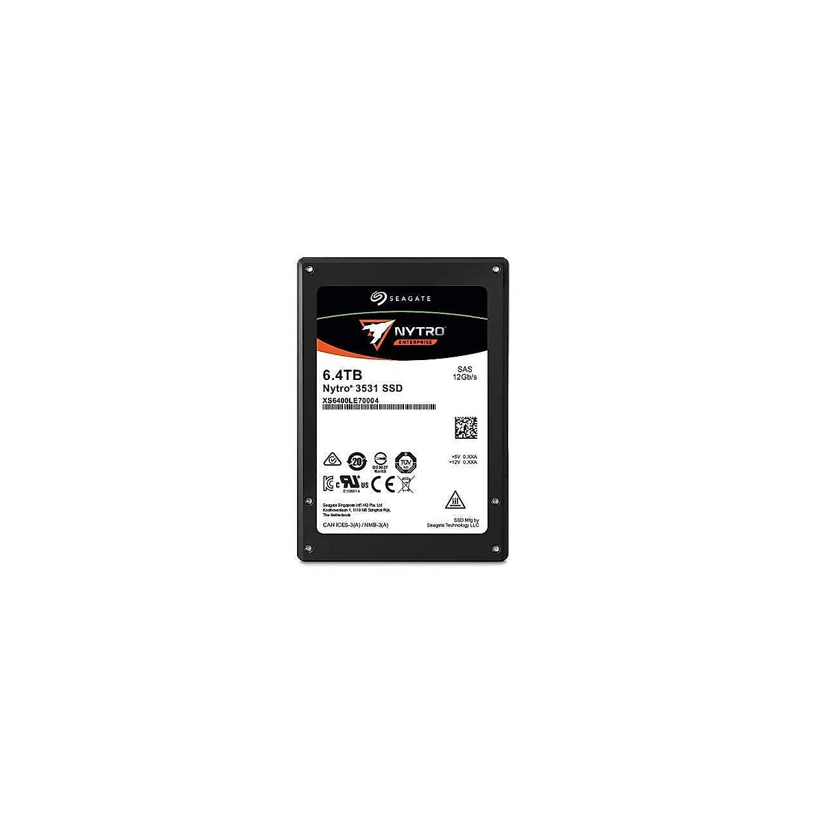 Seagate 6.4TB Nytro 3531 SAS SSD