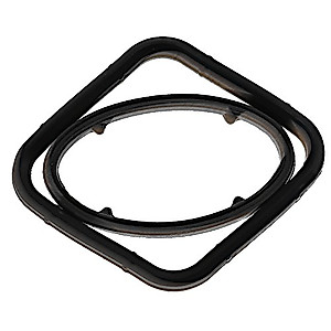 Engine Oil Cooler Gasket Seal Repair Kit Replacement for Chevrolet Aveo Cruze Sonic Pontiac G3 Saturn Astra 1.6L & 1.8L