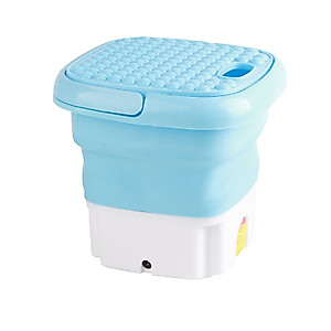 YEmirth Mini Baby Washing Machine, Travel Washing Machine 3 Modes Deep Cleaning Half Automatic Washing And Drying In One Energy Saving, Folding Portable Mini Washing Machine For Home Hotel Rv