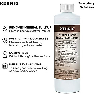 Keurig Brewer Maintenance Kit, Includes Descaling Solution, Water Filter Cartridges & Rinse Pods, Compatible with Keurig Classic/1.0 & 2.0 K-Cup Pod Coffee Makers, 14 count
