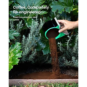 SPINN Coffee & Espresso Machine with Milk Frother, Smart WiFi Automatic Coffee, Cold Brew Machine, Automatic Coffee Foam Maker for Latte, Single Serve & Zero-Waste, Silver