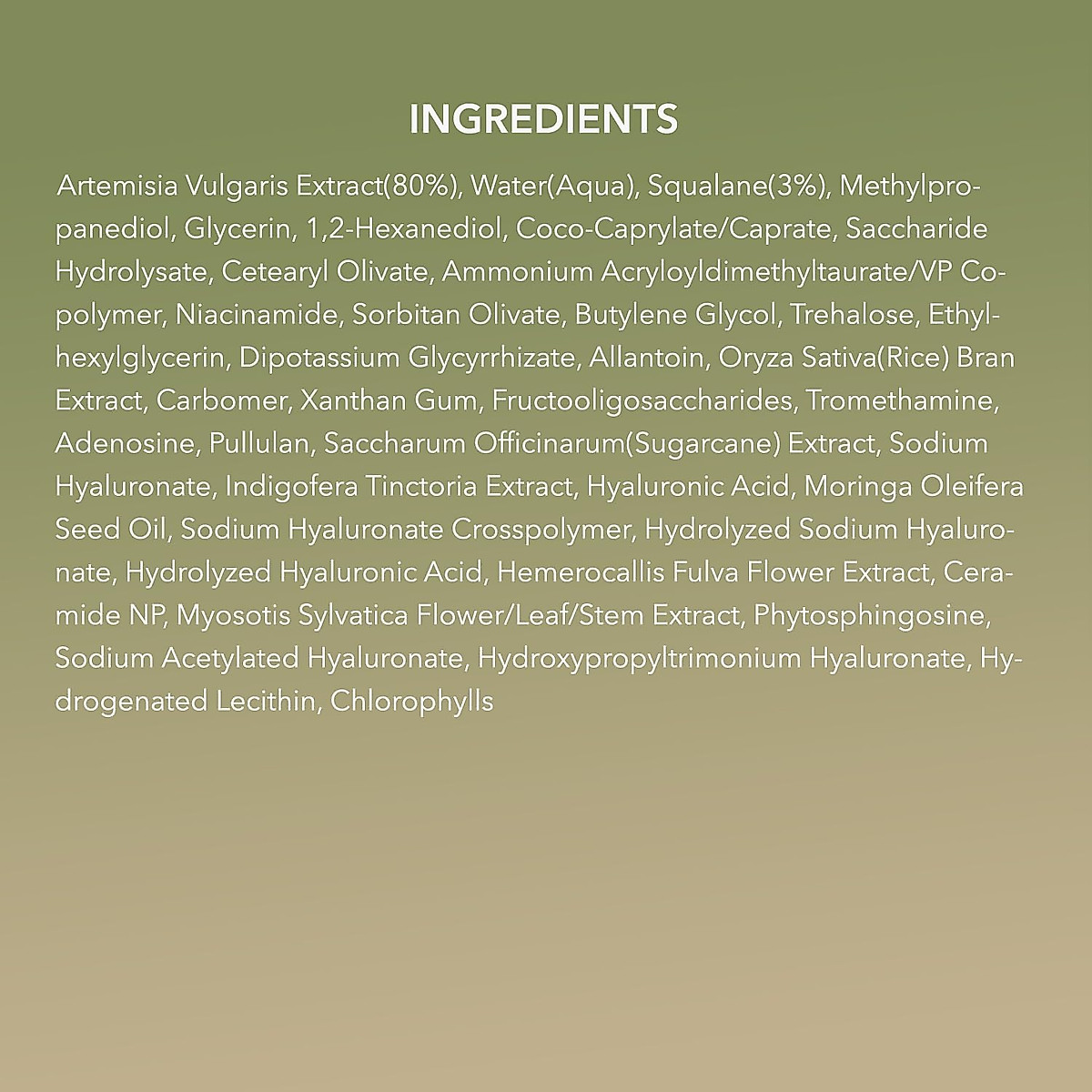 APRILSKIN Artemisia Squalane Hydra Gel Cream | Dry, Sensitive, Acne-Prone Skin | Vegan, Cruelty Free, Low pH, Soothing & Firming up | 50 ml | No sulfates and Artificial Fragrance