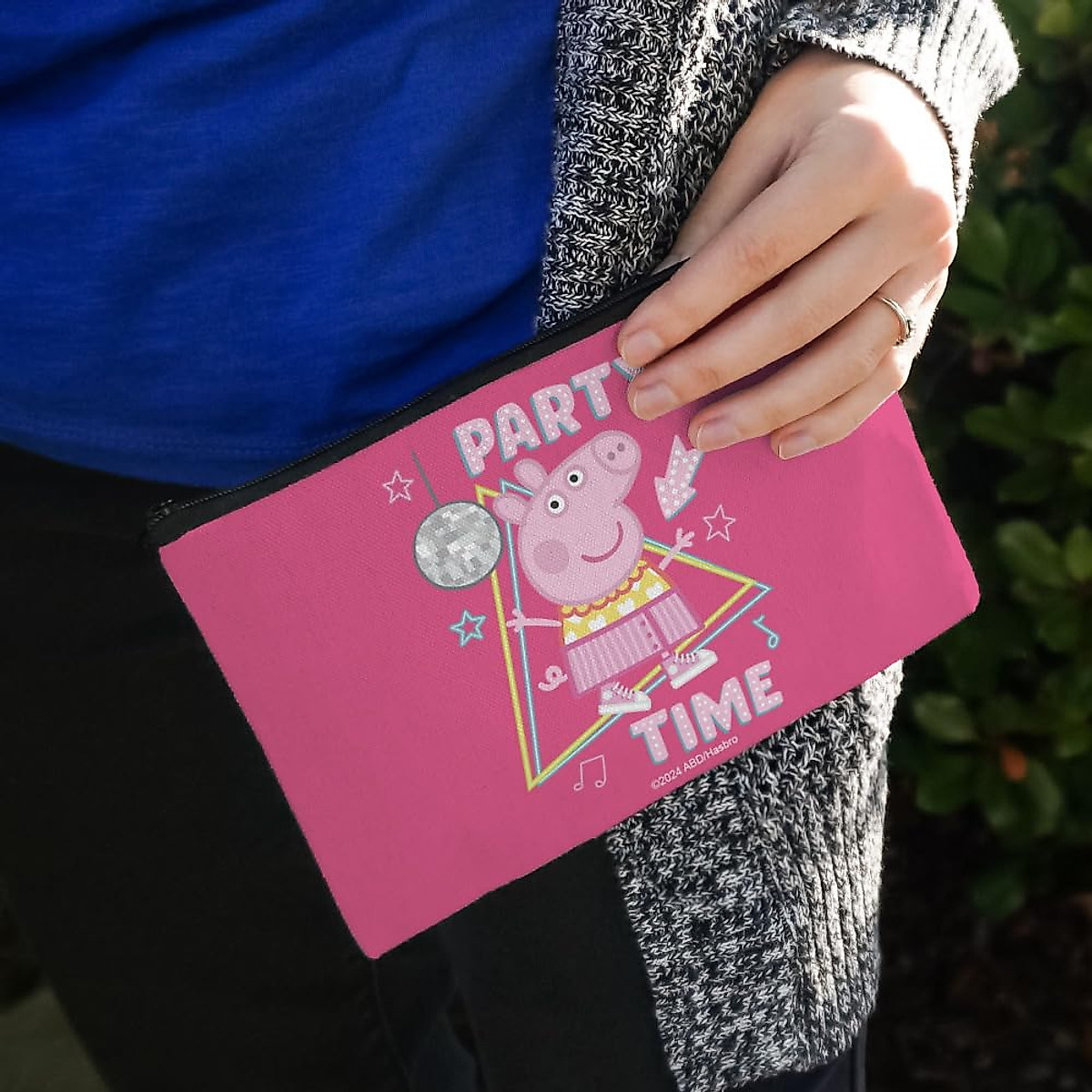 GRAPHICS & MORE Peppa Pig Party Time Pencil Pen Organizer Zipper Pouch Case