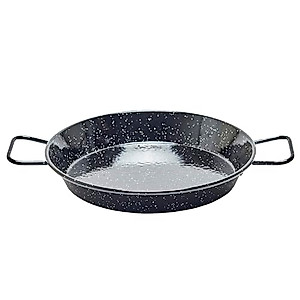Garcima 8-Inch Enameled Steel Paella Pan, 20cm
