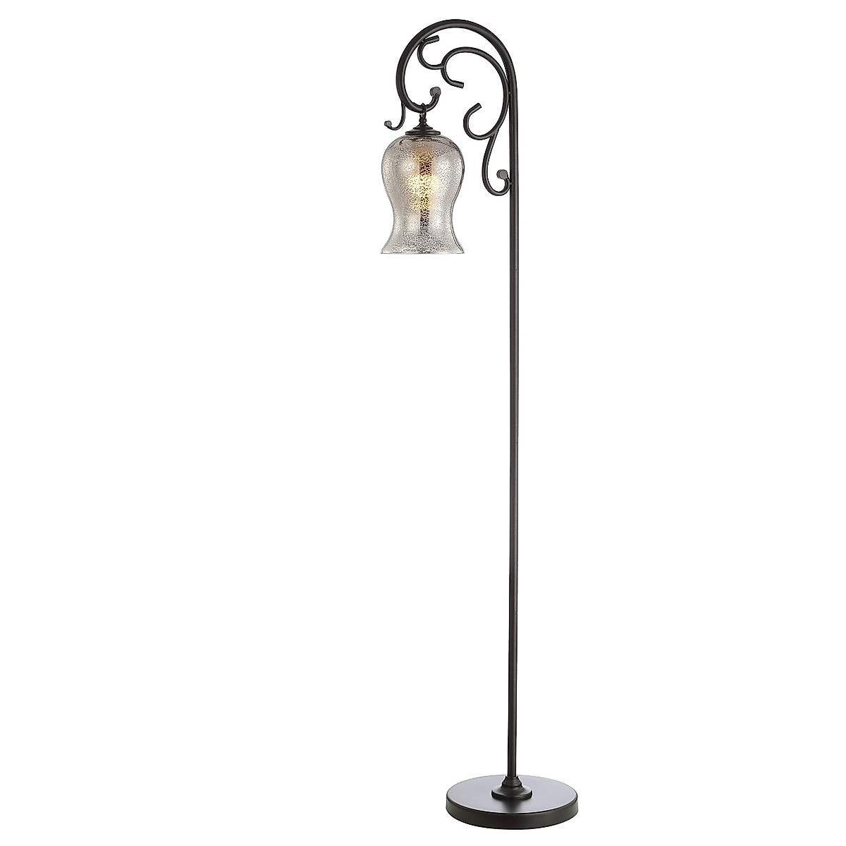 Safavieh FLL4057A Lighting Meridia Black 64-inch (LED Bulb Included) Floor Lamp