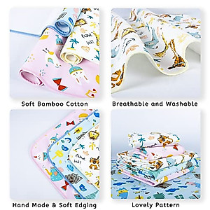 LANEYLI Portable Changing Pad Liner, Washable Changing Mat for Baby Diaper Change Leak Proof Reusable Cover Liner, Yellow 1 Count (29.5" x 39.0")