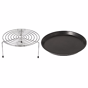 SAMSUNG 1.2 Cu Ft PowerGrill Duo Countertop Microwave Oven w/ Power Convection, Ceramic Enamel Interior, Built-In Capability, 900 Watt, MC12J8035CT/AA, Fingerprint Resistant Stainless Steel, Black