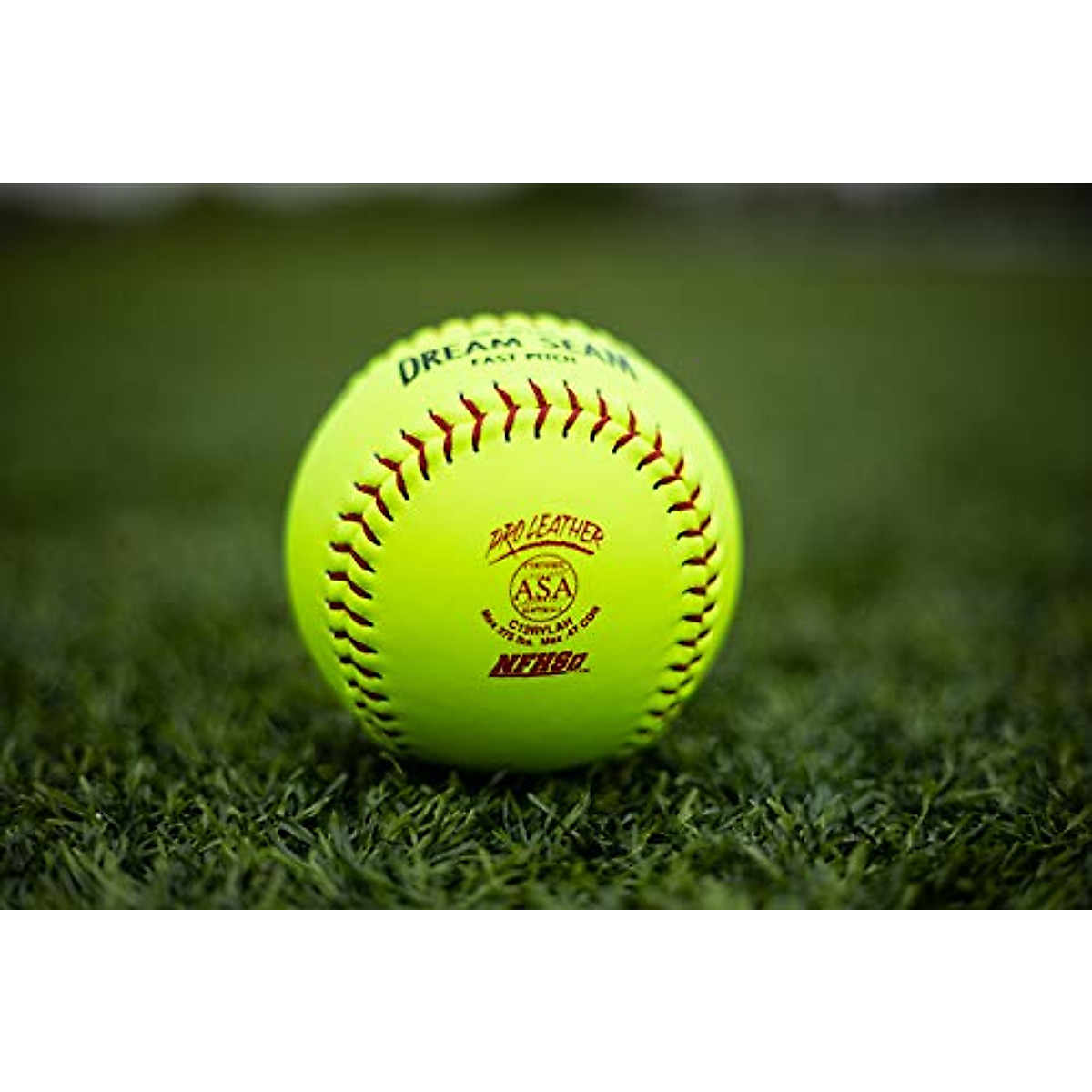 Rawlings | Official DREAM SEAM Fastpitch Softballs | 12" USA / ASA NFHS | C12RYLAH | 12 Count