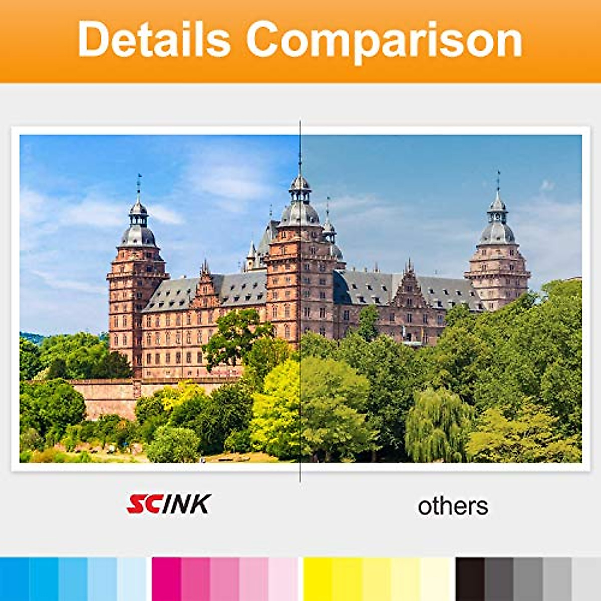 SCINK 270XL 271XL 270 271 XL Ink Cartridges 4 Sets with Gray, Work with Pixma TS9020 TS8020 MG7720 Printers 24 Pack