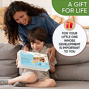 Montessori Toys for 3 Year Old and Up - Real Life Tools Wooden Toy Hammer & Screwdriver Board Set - Fine Motor Skills Toys for 3-5 Year Old Montessori Toys for 4 Year Old Busy Board for Toddlers 3-5