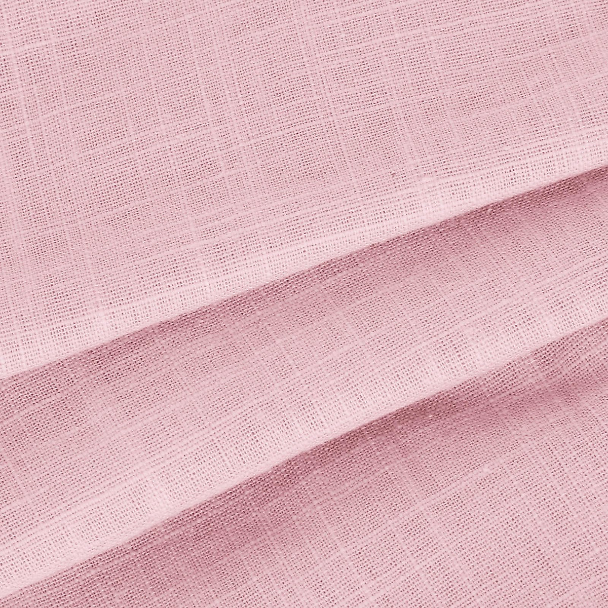 SMIDOW Womens Cotton Linen Button Down Shirt, #B-pink, Small