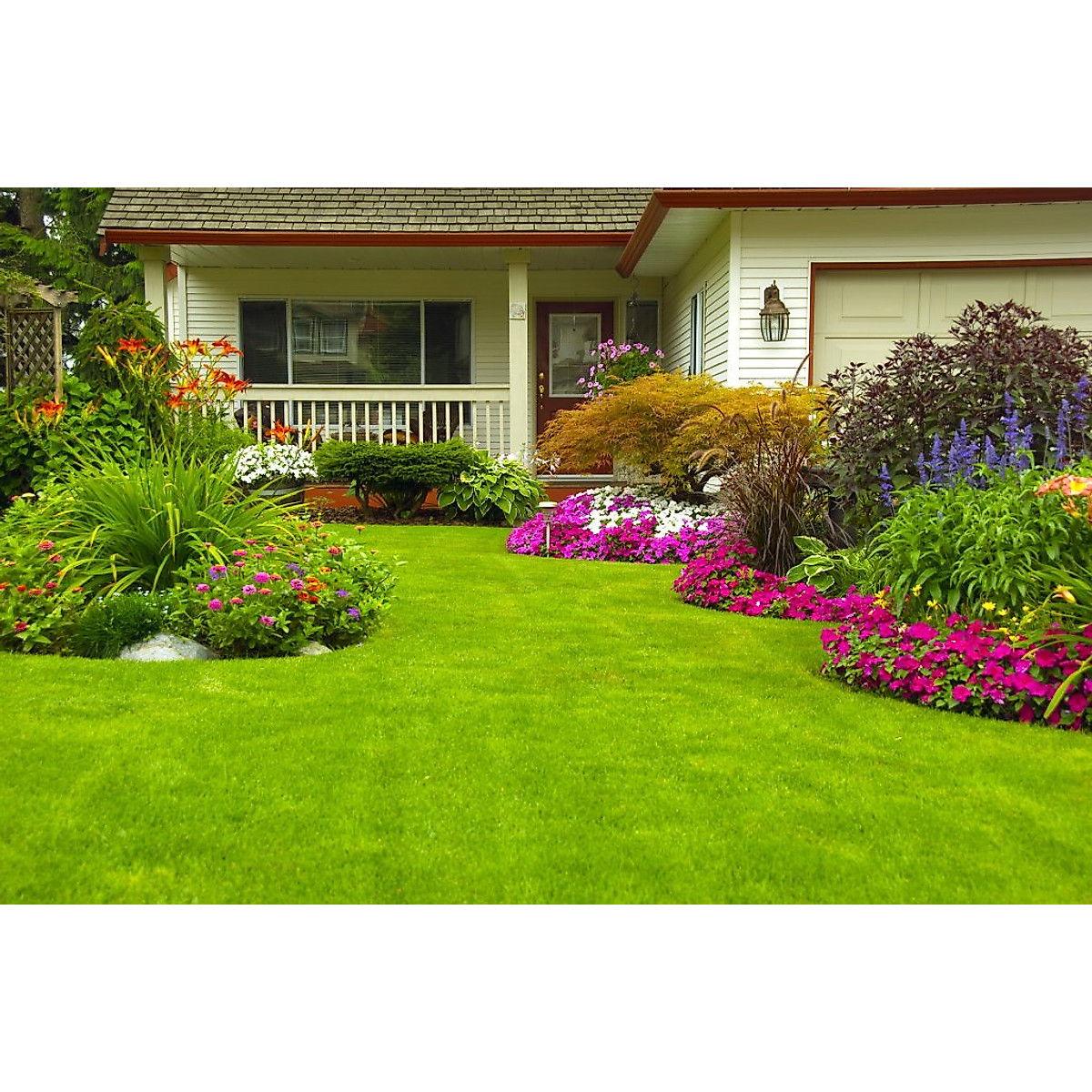 Triple Threat Selective Weed Killer Herbicide for Lawns and Turf - 1 Gallon Jug (Makes 64 Gallons)