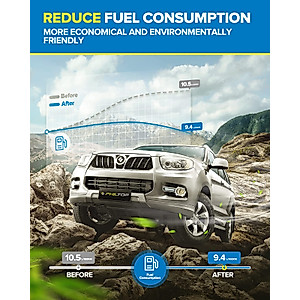 Prolenz 4" Universal Stainless Steel Catalytic Converter Automotive Replacement Catalytic Converters for Diesel Truck Car 81040 (EPA Compliant)