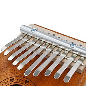 Jiayouy Kalimba Thumb Piano 10 Keys DIY Sets Bridge Saddle for Kalimba Thumb Piano Replacement Accessories