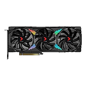 PNY GeForce RTX™ 4060 Ti 16GB XLR8 Gaming Verto™ RGB Triple Fan OC Graphics Card DLSS 3 (ARGB, 128-bit, PCIe 4.0, GDDR6, HDMI/DisplayPort, Supports 4k, 2 Slot)