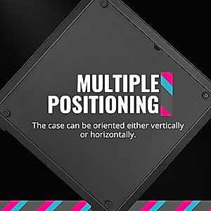 Cooler Master MasterBox Q300L Micro-ATX Tower with Magnetic Design Dust Filter, Transparent Acrylic Side Panel, Adjustable I/O & Fully Ventilated Airflow, Black (MCB-Q300L-KANN-S00)