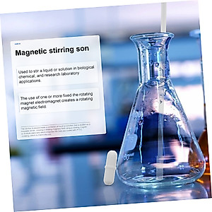 PLAFOPE Magnetic Stirrer Rods for Lab Use Stirring Bars with Magnetic Stirrer Rod for Mixing Liquids