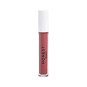 Honest Beauty Liquid Lipstick, Forever with Avocado oil + Hyaluronic Acid |Lasting Hydration | EWG Certified + Dermatologist tested & Vegan + Cruelty free | 0.12 fl. oz.